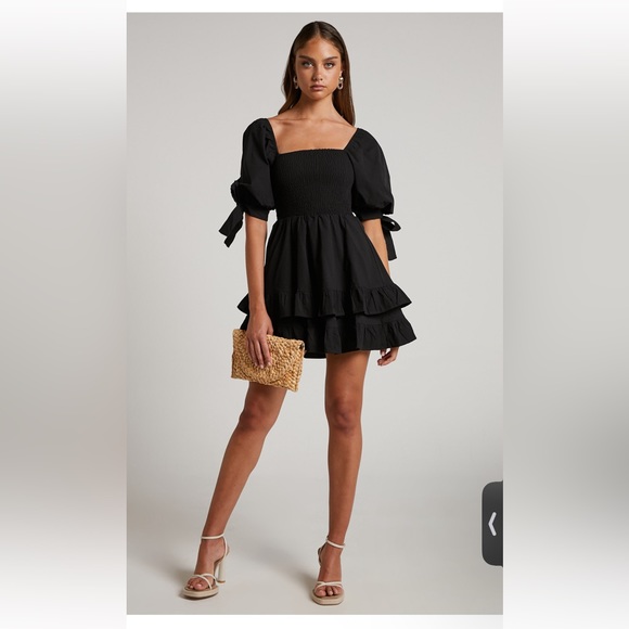 Showpo. | Dresses | Showpo Black Mini Dress | Poshmark